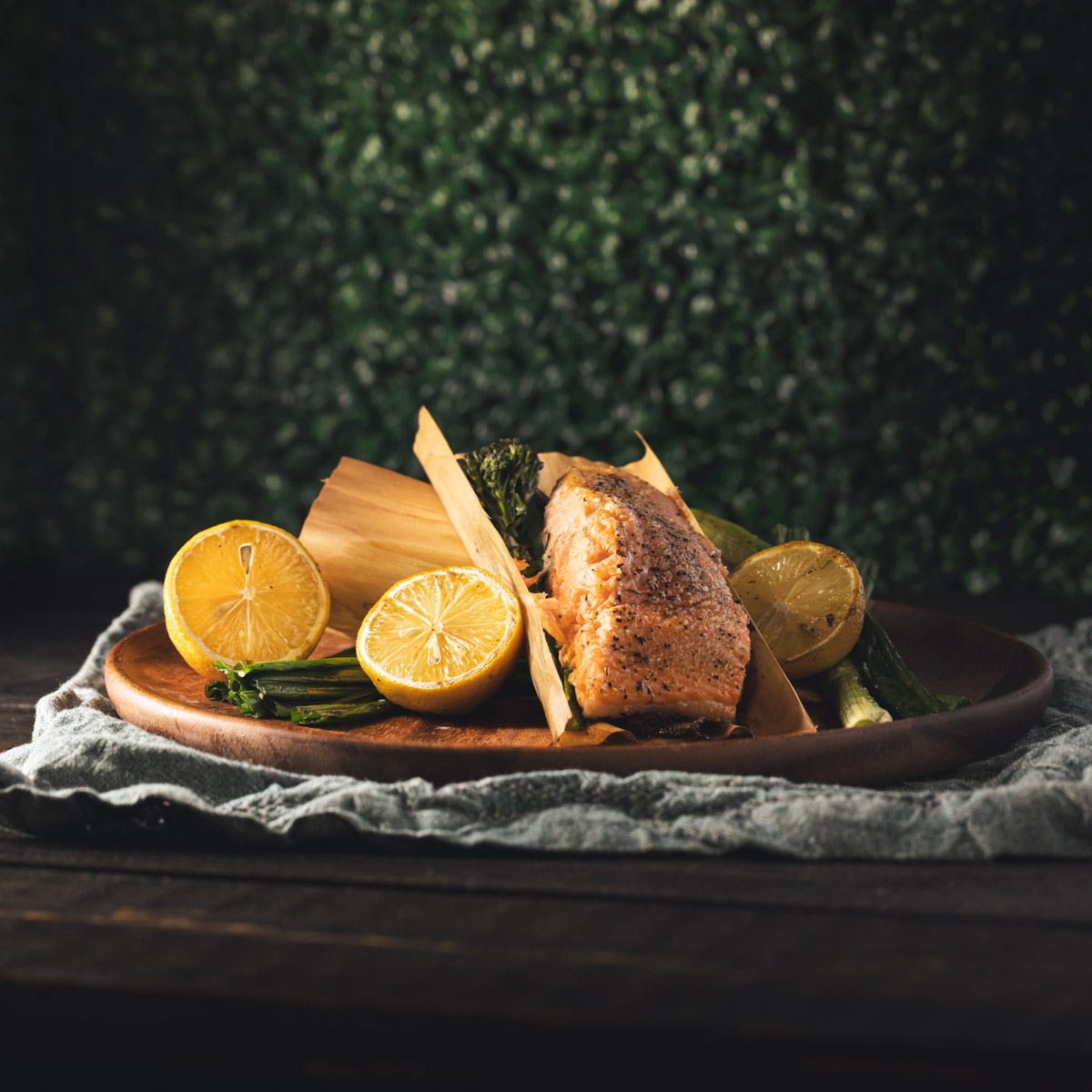Maple Wrapped Roasted Salmon & Veggies | recteq