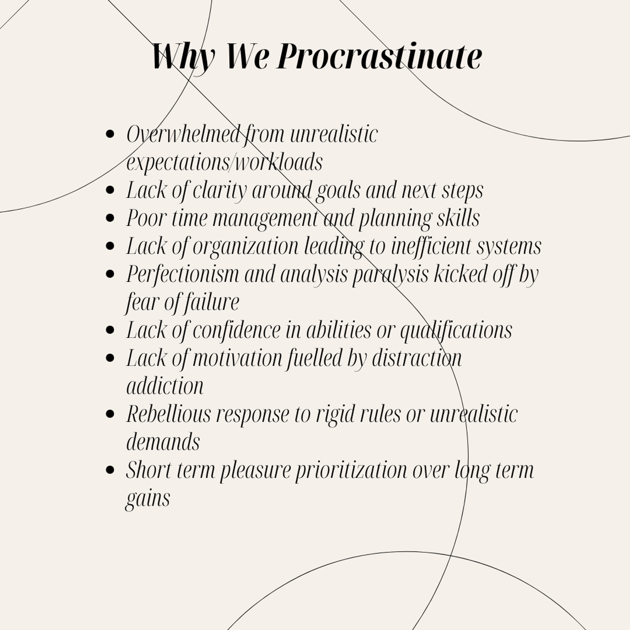 Battling Procrastination: Tips for Overcoming Your Worst Enemy | The ...
