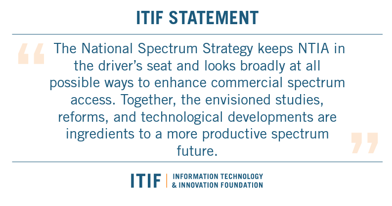 ITIF Welcomes the National Spectrum Strategy Implementation Plan | ITIF