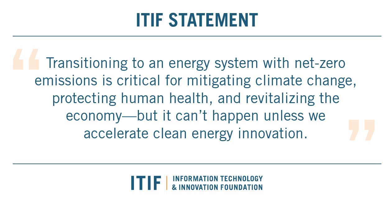 ITIF Applauds National Academies’ Decarbonization Report—a “Clarion ...