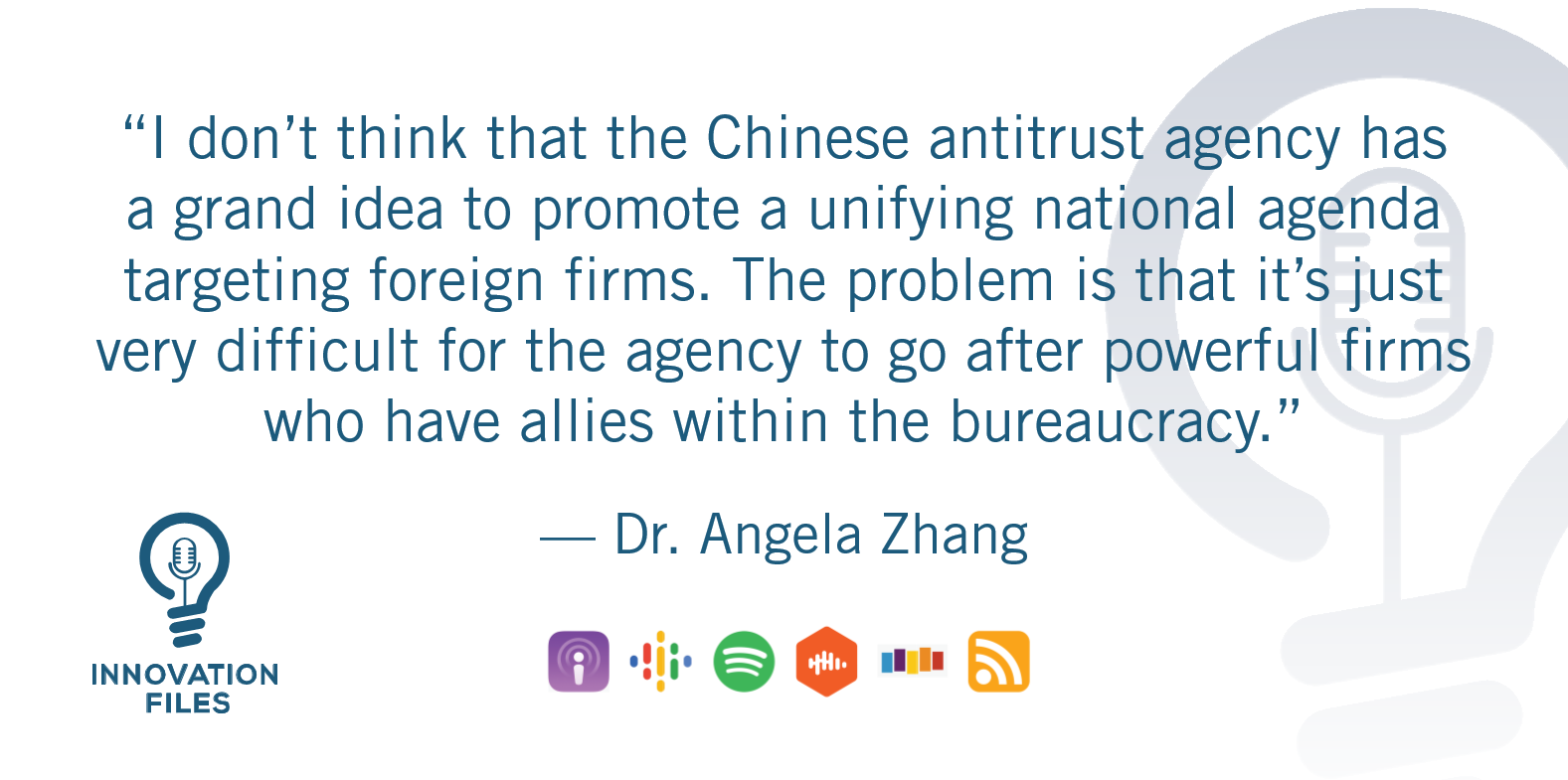 Podcast: Chinese Antitrust Exceptionalism, With Dr. Angela Zhang | ITIF