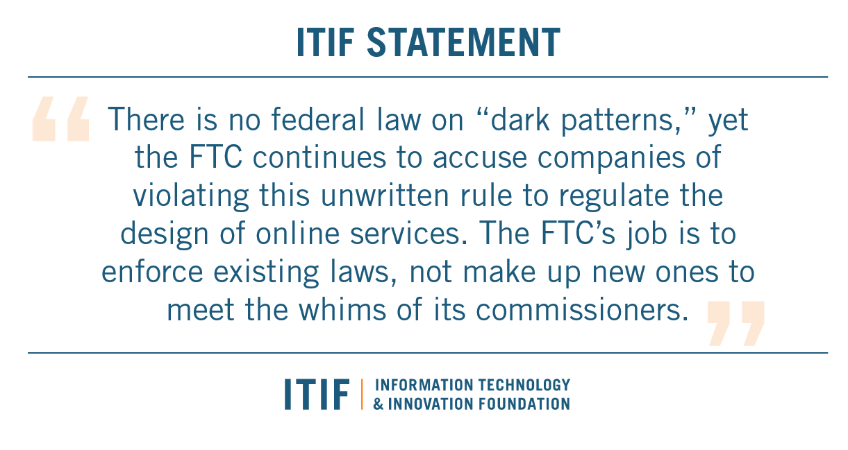 FTC’s Using Bait-and-Switch Tactics With “Dark Patterns” Accusations ...