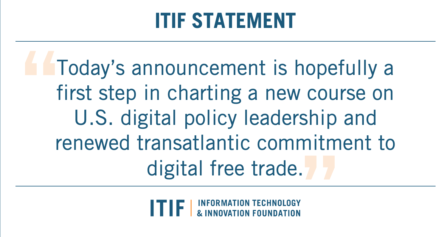 ITIF Welcomes the Launch of US-EU Trade and Technology Council | ITIF