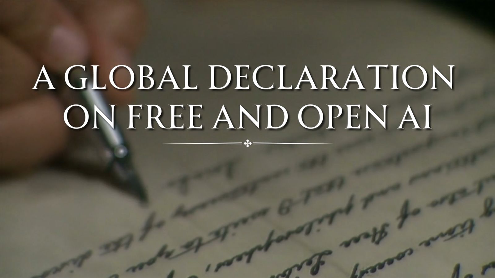 A Global Declaration on Free and Open AI | ITIF