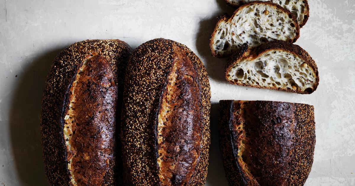 Soy Linseed And Toasted Sesame Sourdough Sonoma