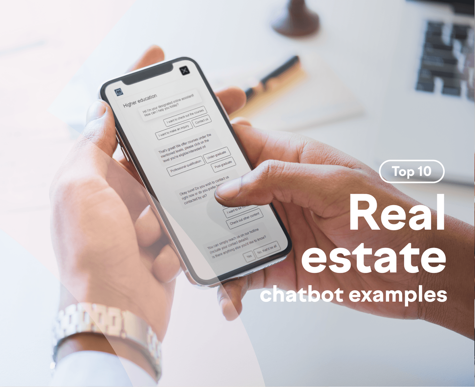 Top 10 Examples of Chatbot for Real Estate in 2025 | Serviceform