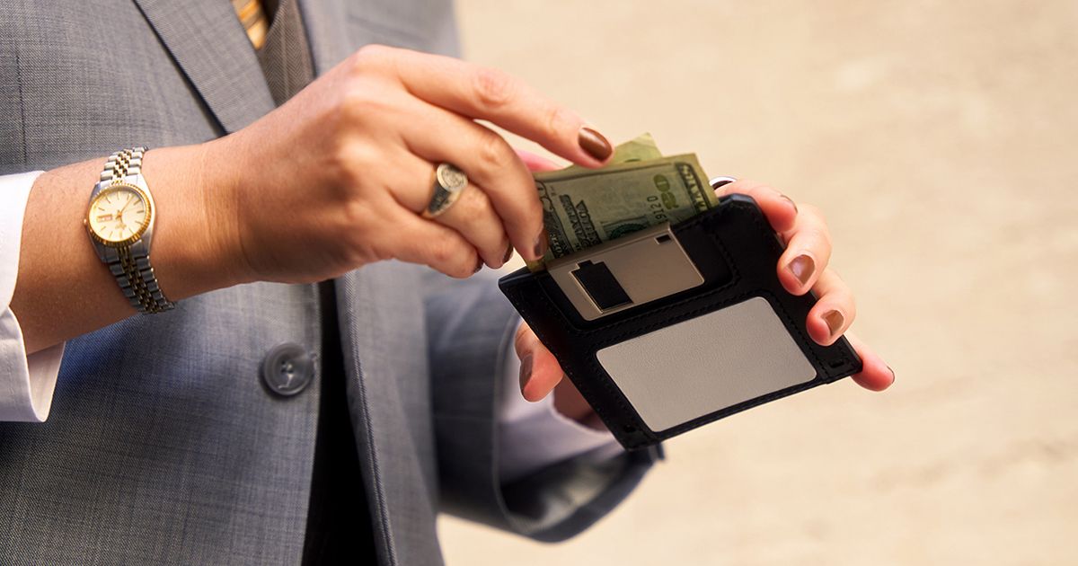 Nik Bentel Studio - The Floppy Disk Wallet