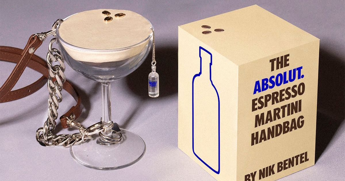 Nik Bentel Studio - The Absolut Espresso Martini Handbag