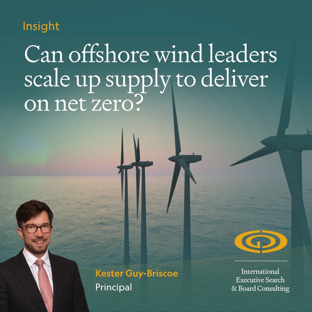 Can offshore wind leaders scale up supply to deliver on net zero ...