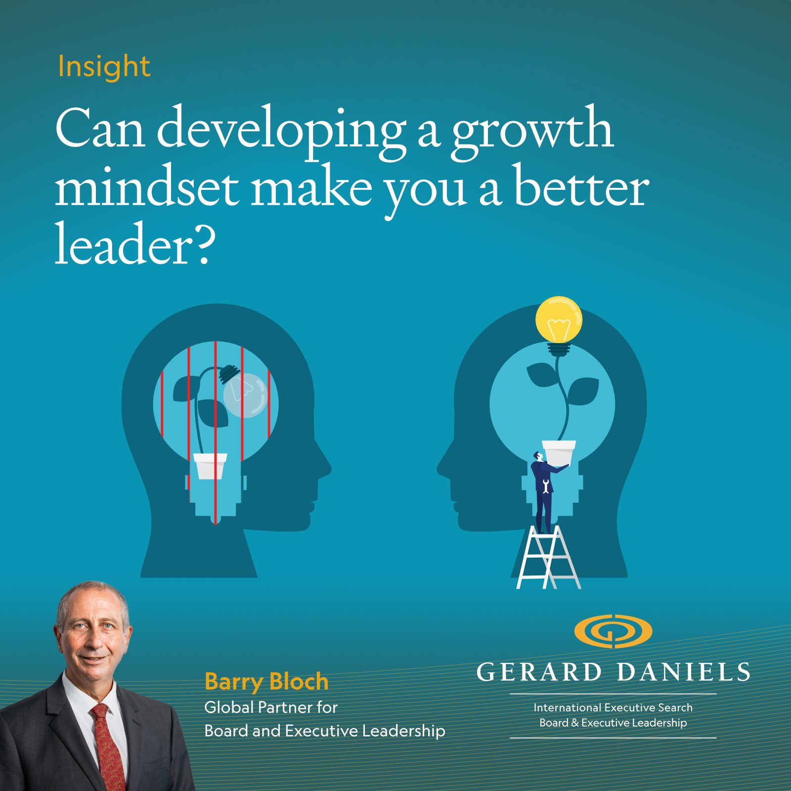 Can developing a growth mindset make you a better leader? | Gerard Daniels
