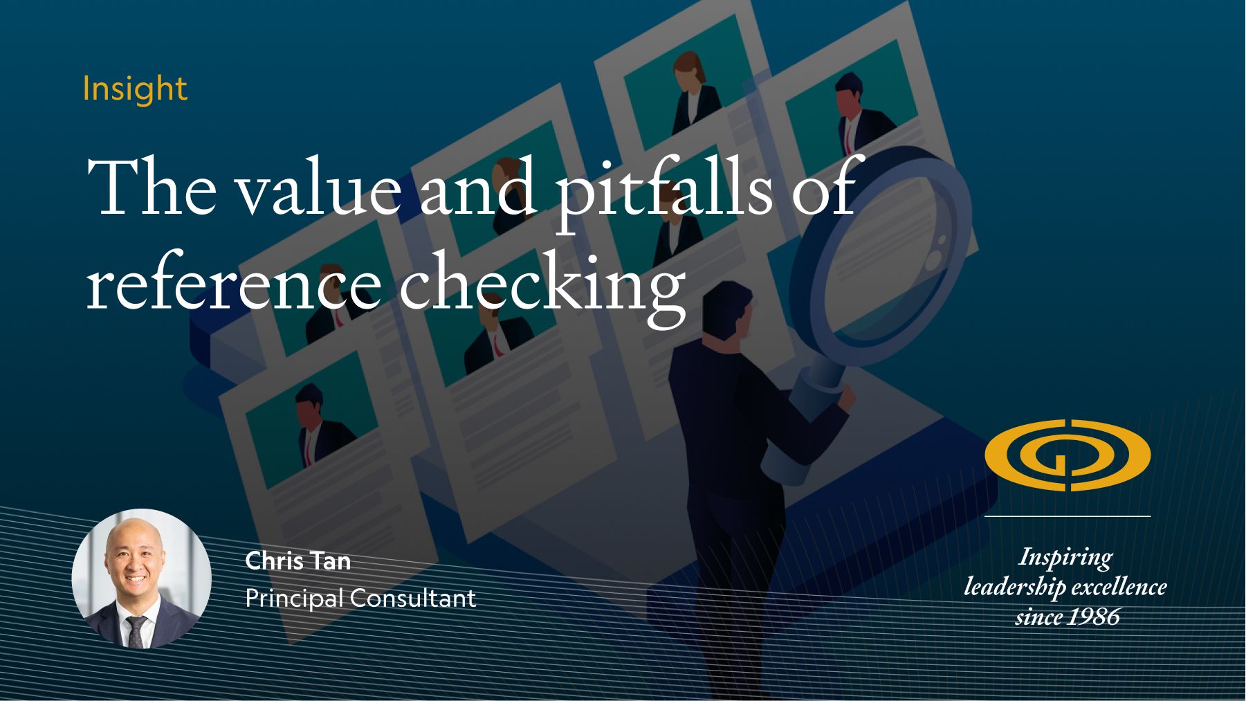 The value and pitfalls of reference checking | Gerard Daniels