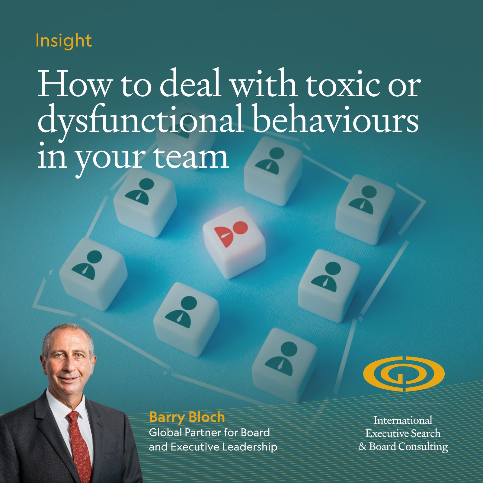 How to deal with toxic or dysfunctional behaviours in your team ...