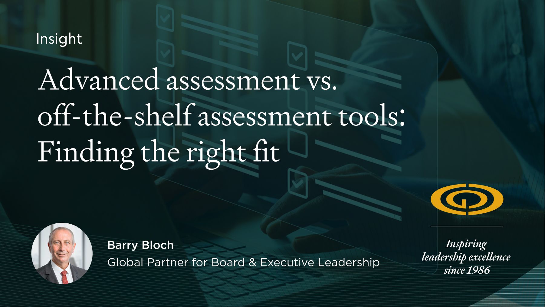 Advanced assessment vs. off-the-shelf assessment tools: Finding the ...