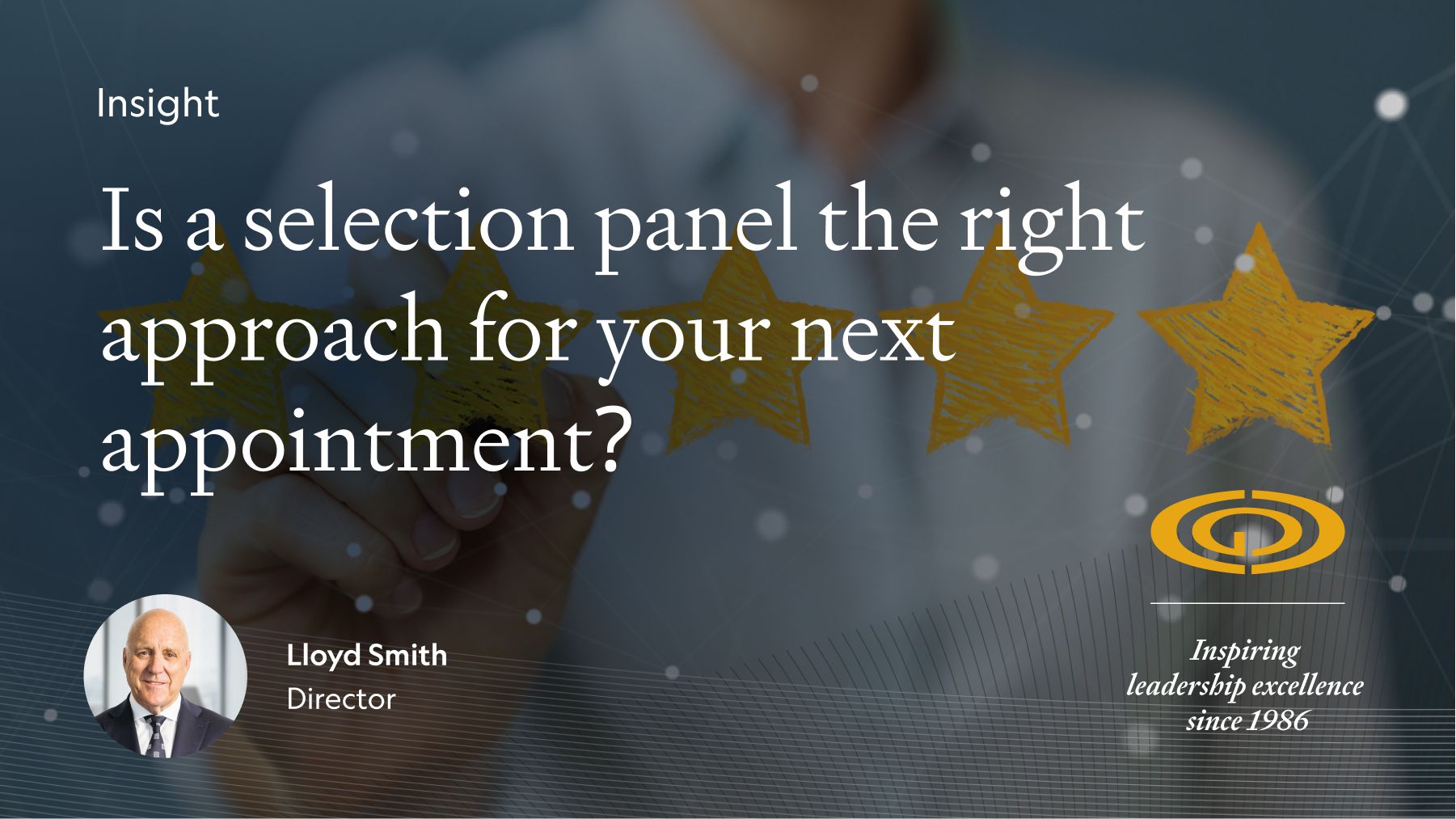 Is a selection panel the right approach for your next appointment ...