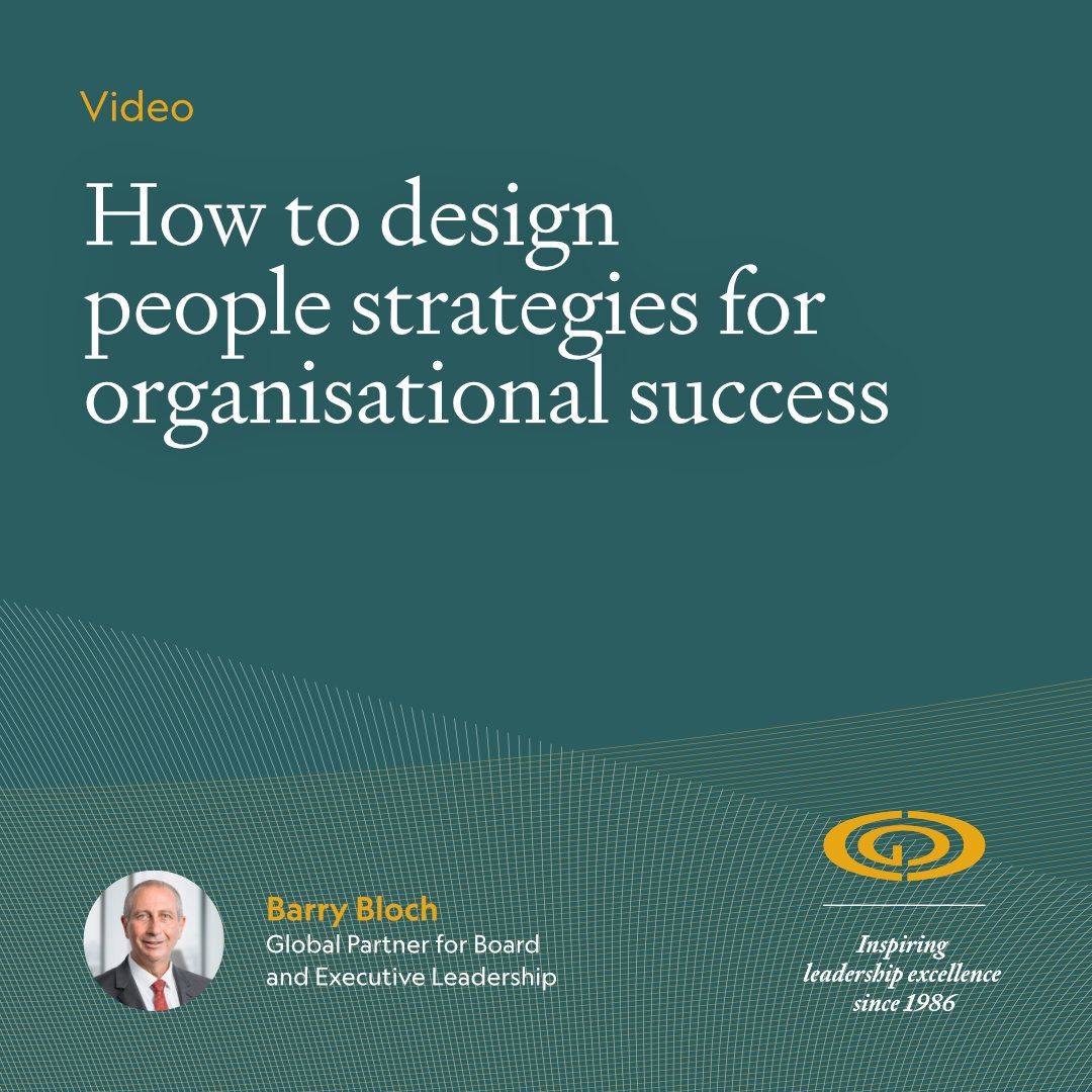 How to design people strategies for organisational success | Gerard Daniels