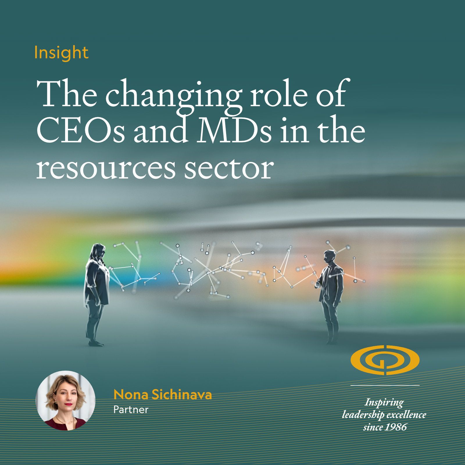 The changing role of CEOs and MDs in the resources sector | Gerard Daniels