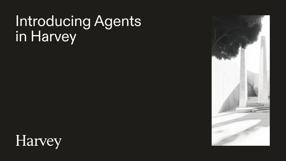 Introducing Agents in Harvey
