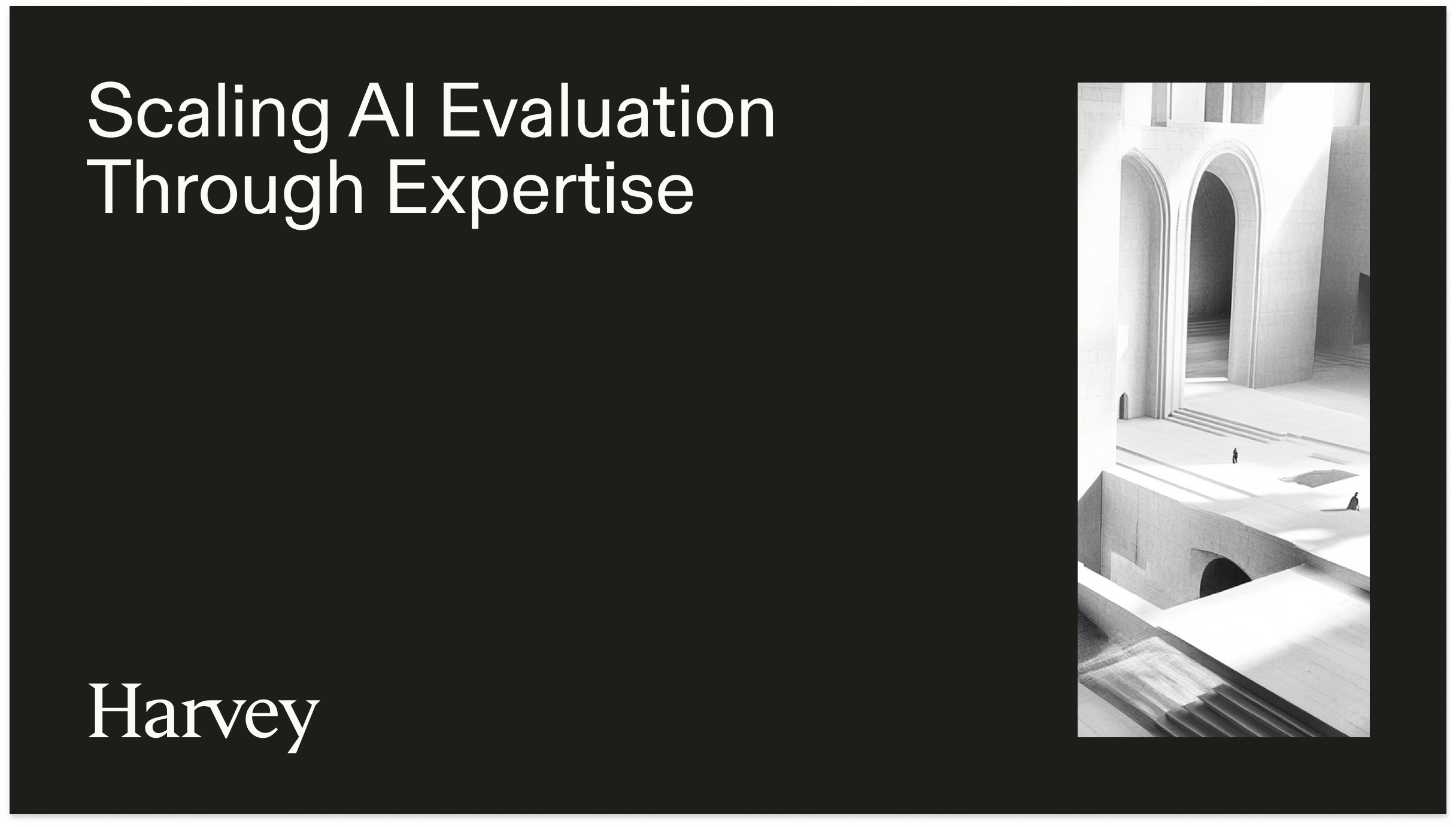 Scaling AI Evaluation Through Expertise