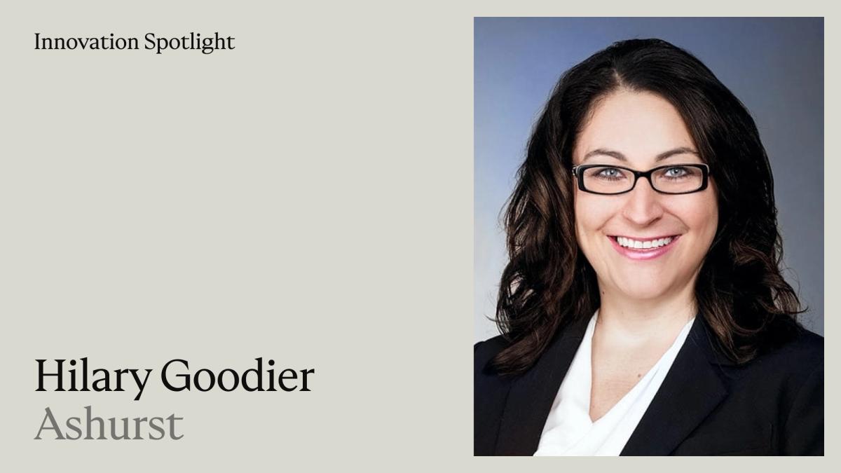 How Hilary Goodier is Reimagining Legal Service Delivery With AI