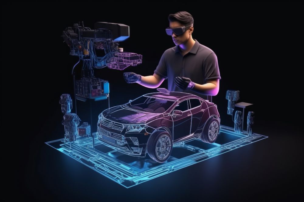 How 3D and AR Are Revolutionizing the Automotive Industry | Amaspace