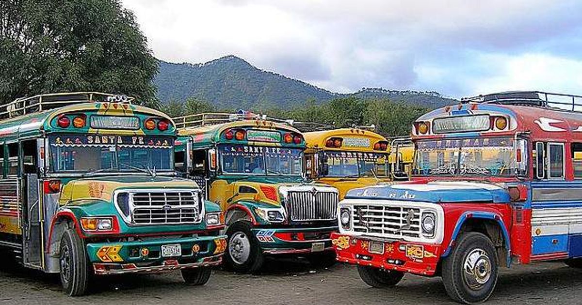 A Step-By-Step Guide to Riding the Chicken Buses of Guatemal | BootsnAll