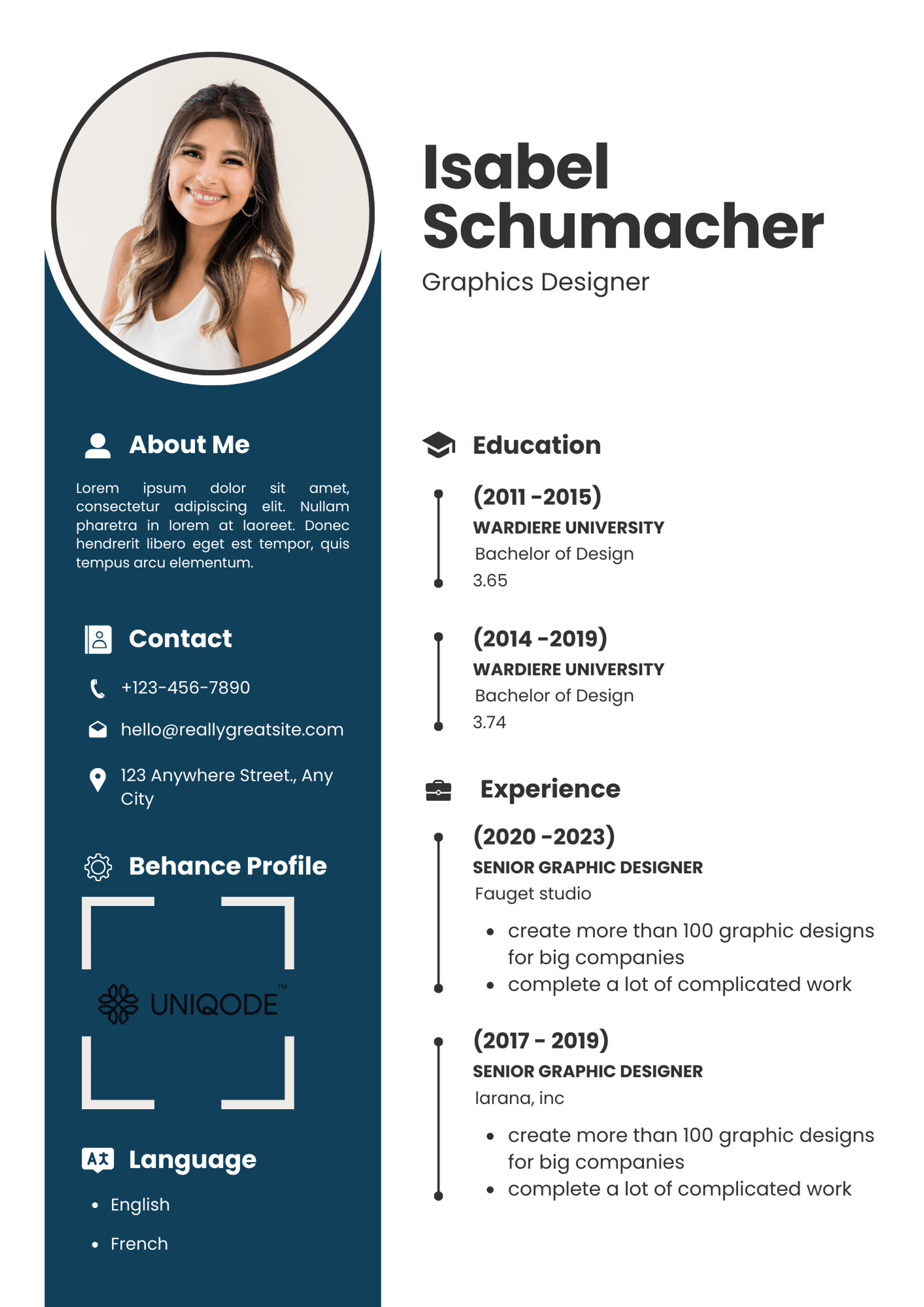 How To Make a Resume QR Code in Just 4 Steps + Free Templates | Uniqode ...