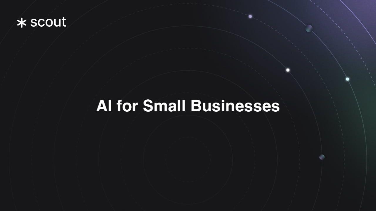 Ai For Small Businesses Leveling The Playing Field Scout