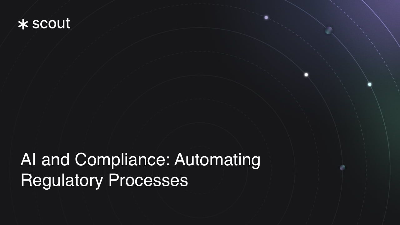 Ai And Compliance Automating Regulatory Processes Scout
