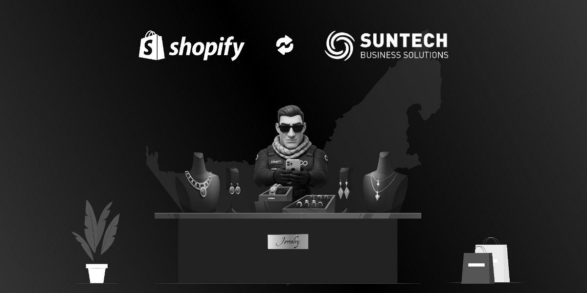 Shopify Suntech ERP Integration for UAE Jewellery Brands | Huptech Web