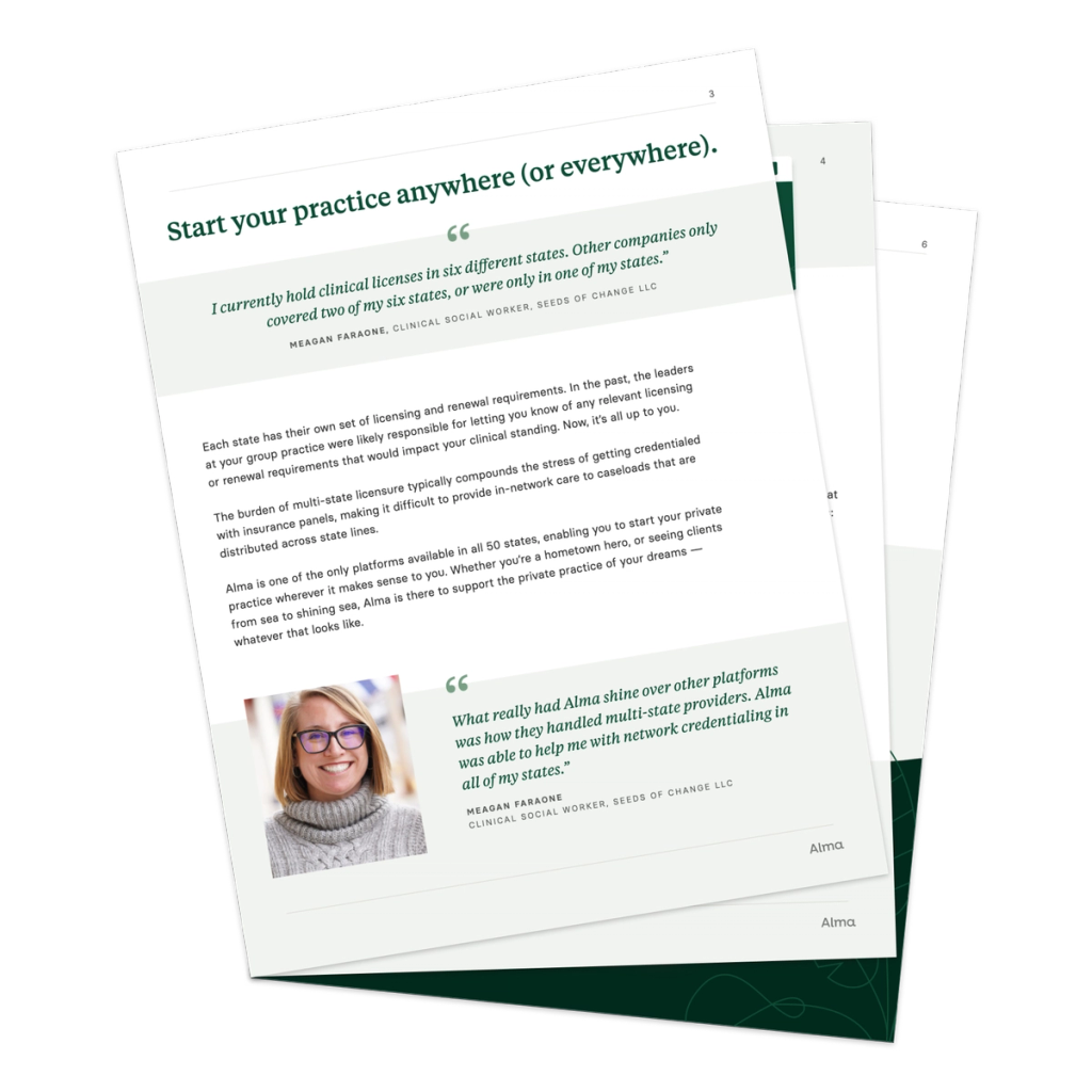 8-Step Checklist for Starting a Private Practice — Alma