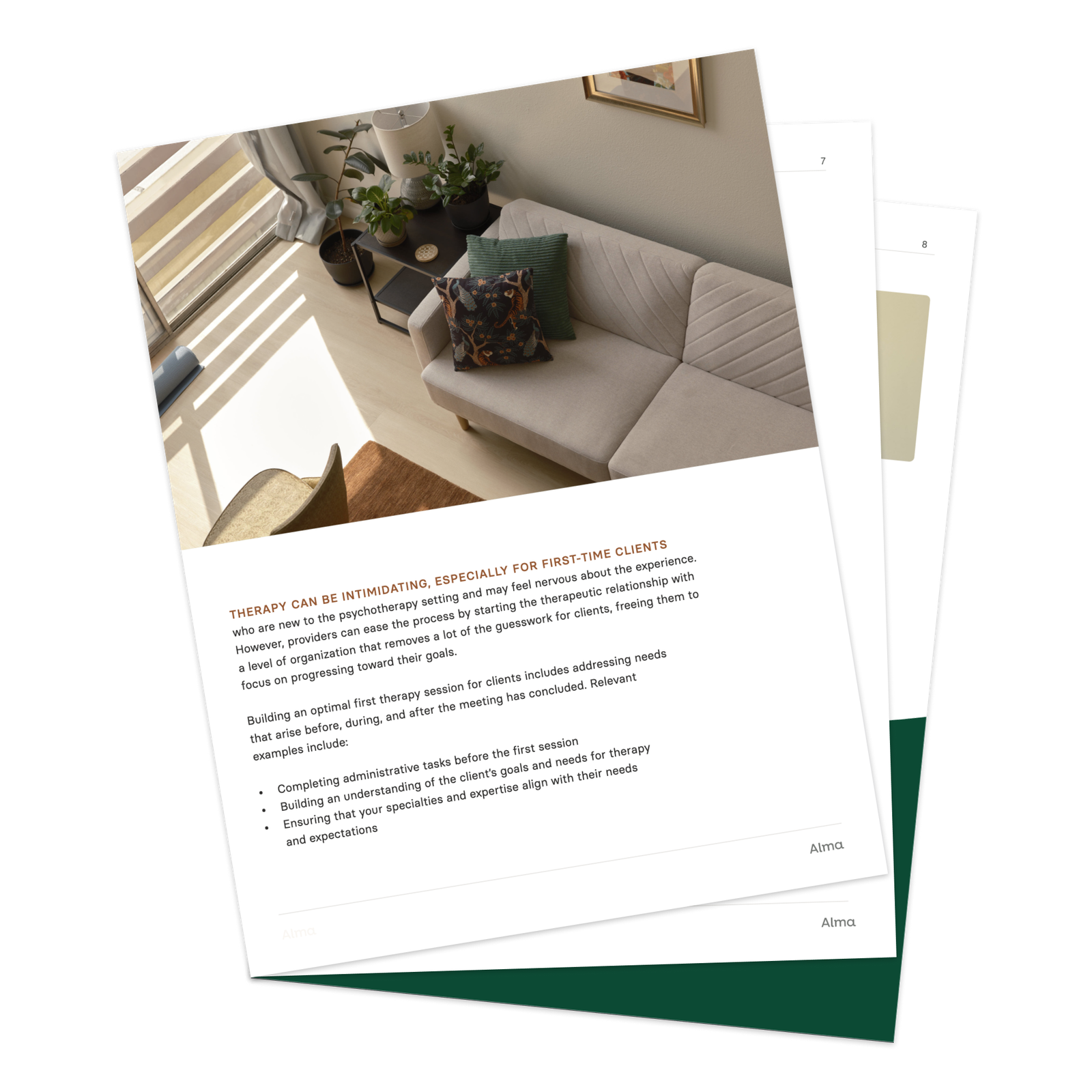 The First Therapy Session: A Guide for Clinicians — Alma