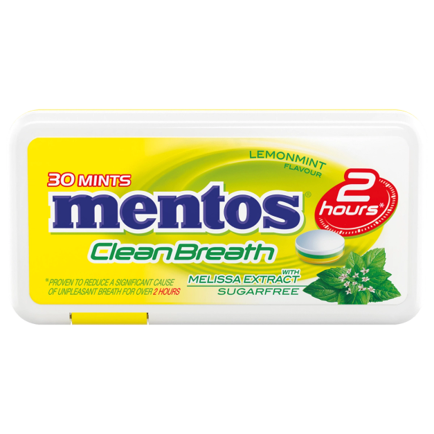 Mentos CleanBreath Lemon Melissa | Mentos Czech Republic