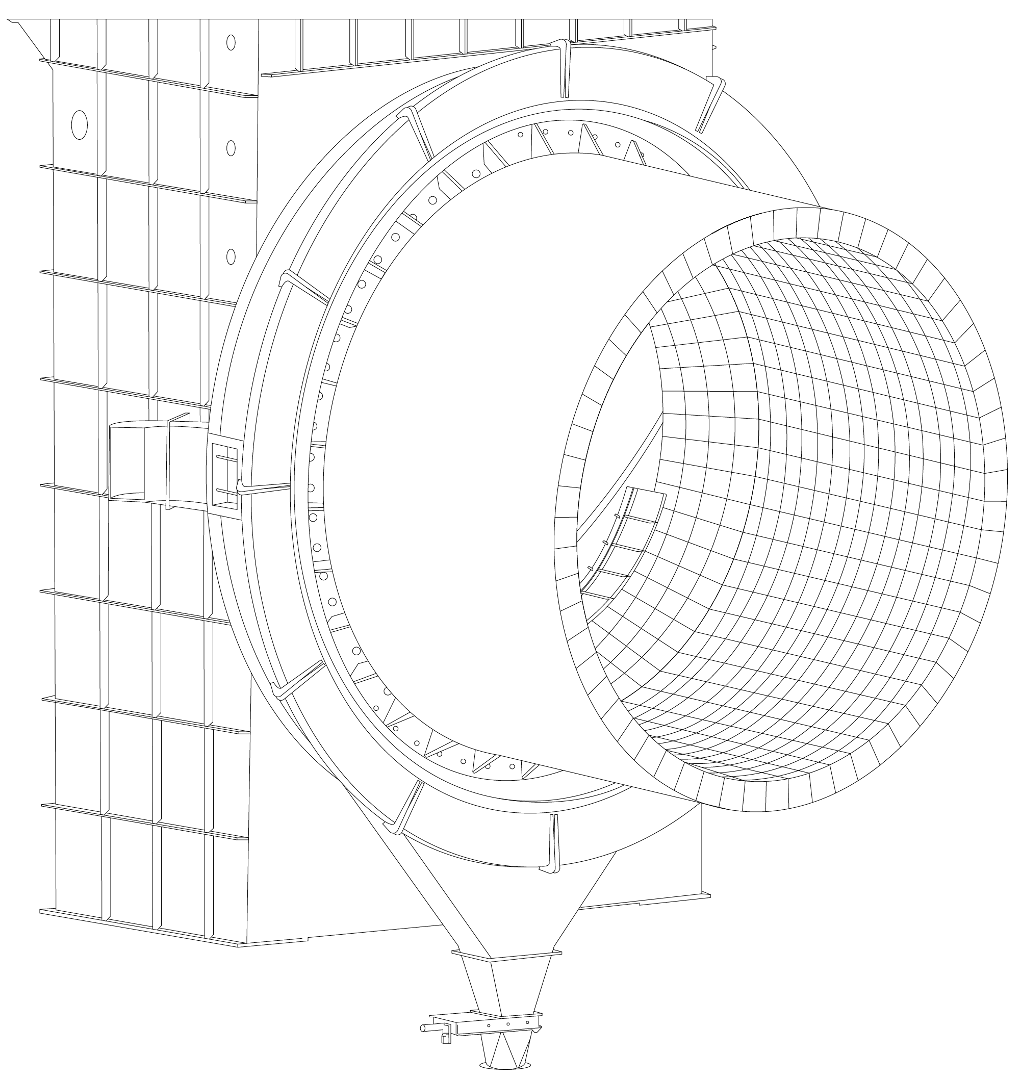 Spring-tensioned Kiln Graphite Seal