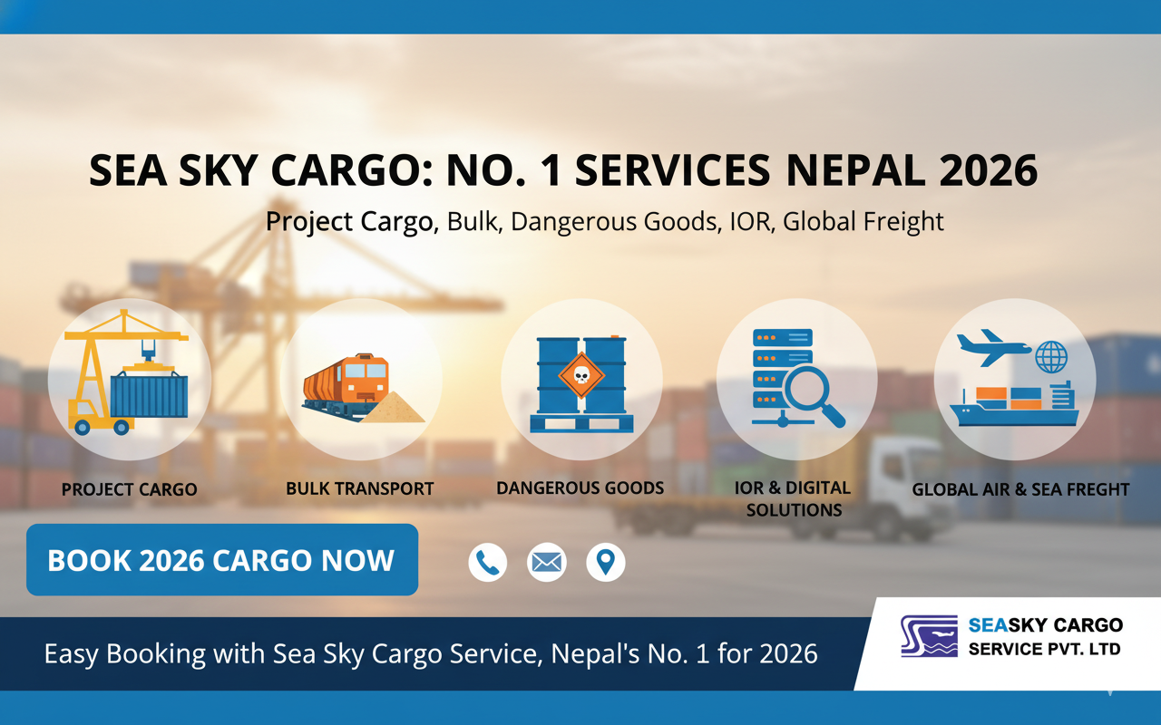 No. 1 Cargo Company in Nepal 2026: Book Your Cargo With Sea Sky Cargo ...
