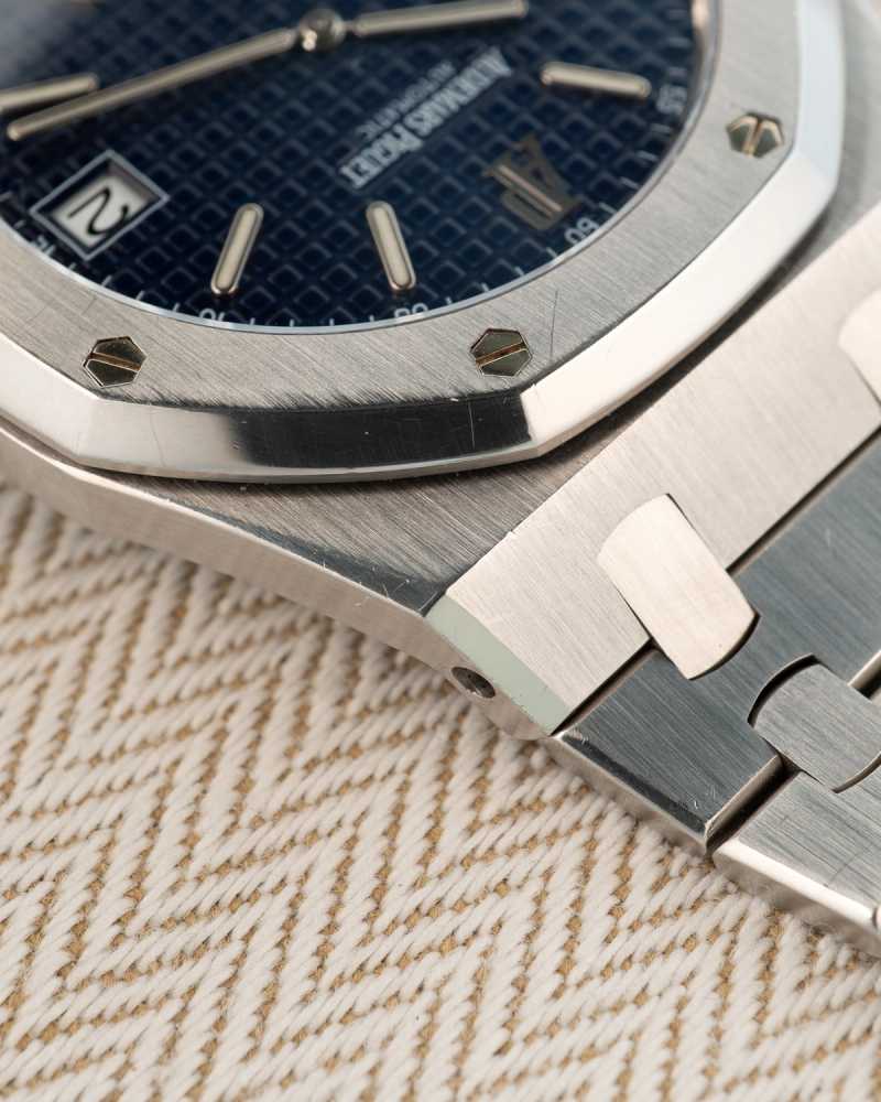 Image for Audemars Piguet Royal Oak 15202 Blue 2001 with original box ...