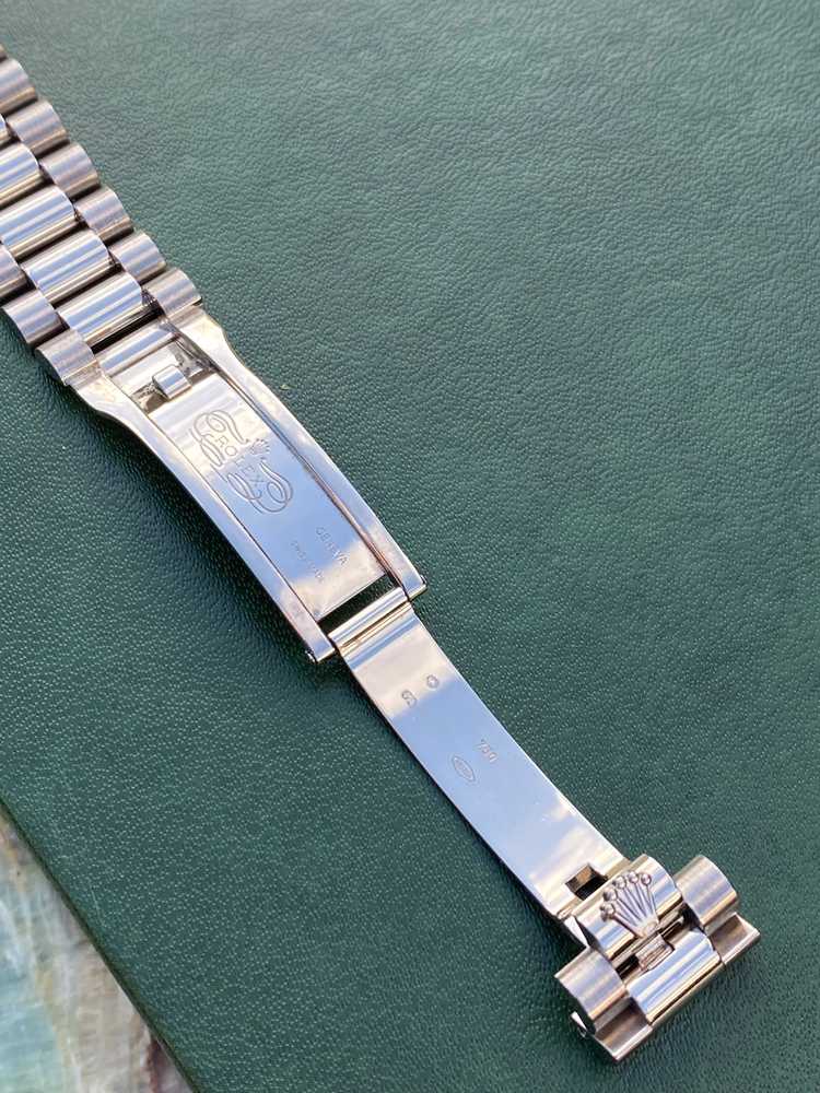 Rolex Day-Date 118209 Silver 2008 with original box