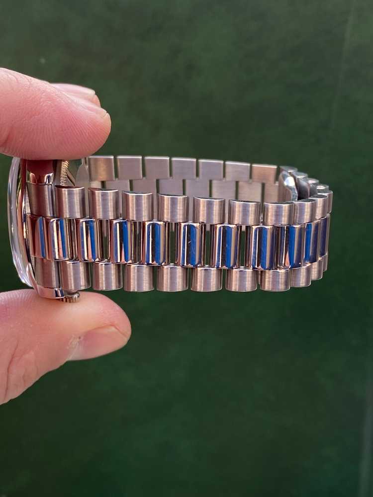 Rolex Day-Date 118209 Silver 2008 with original box