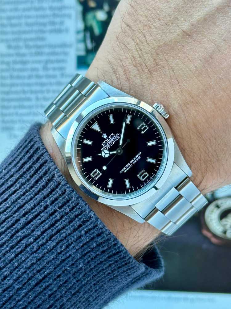 Rolex Explorer 14270 Black 1995