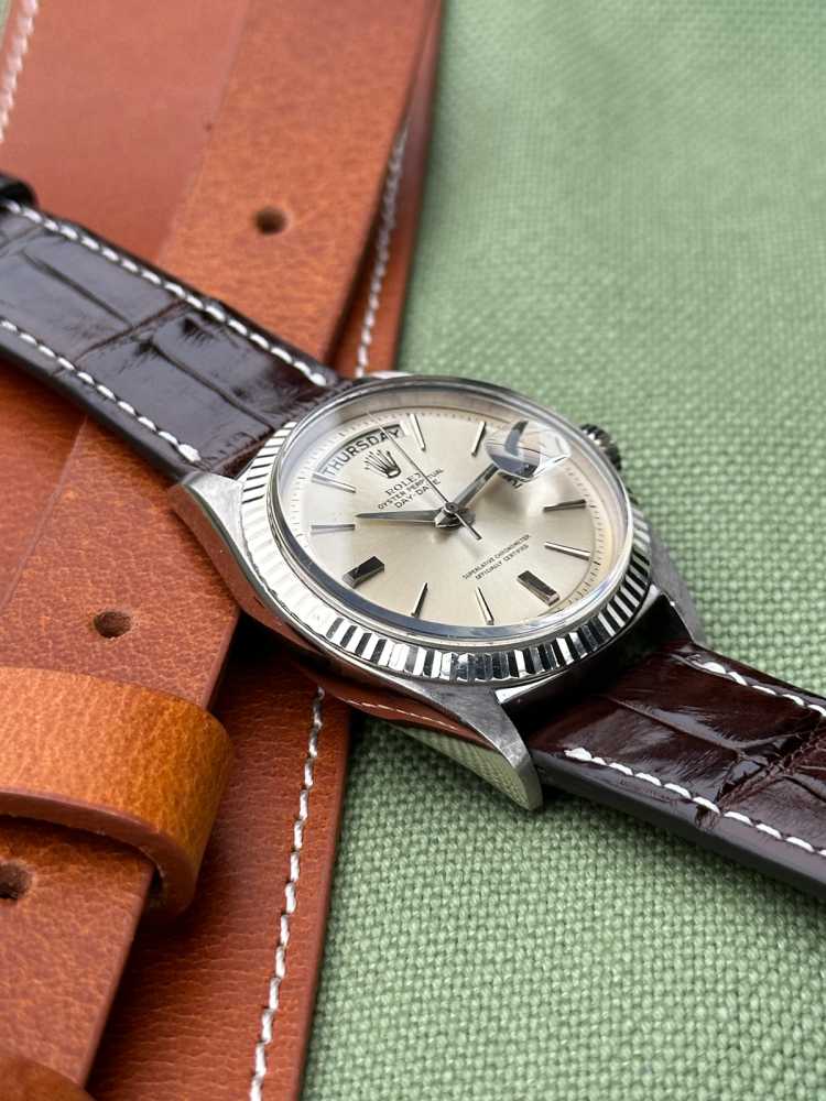 Rolex Day-Date "door stop" 1803-9 Silver 1963
