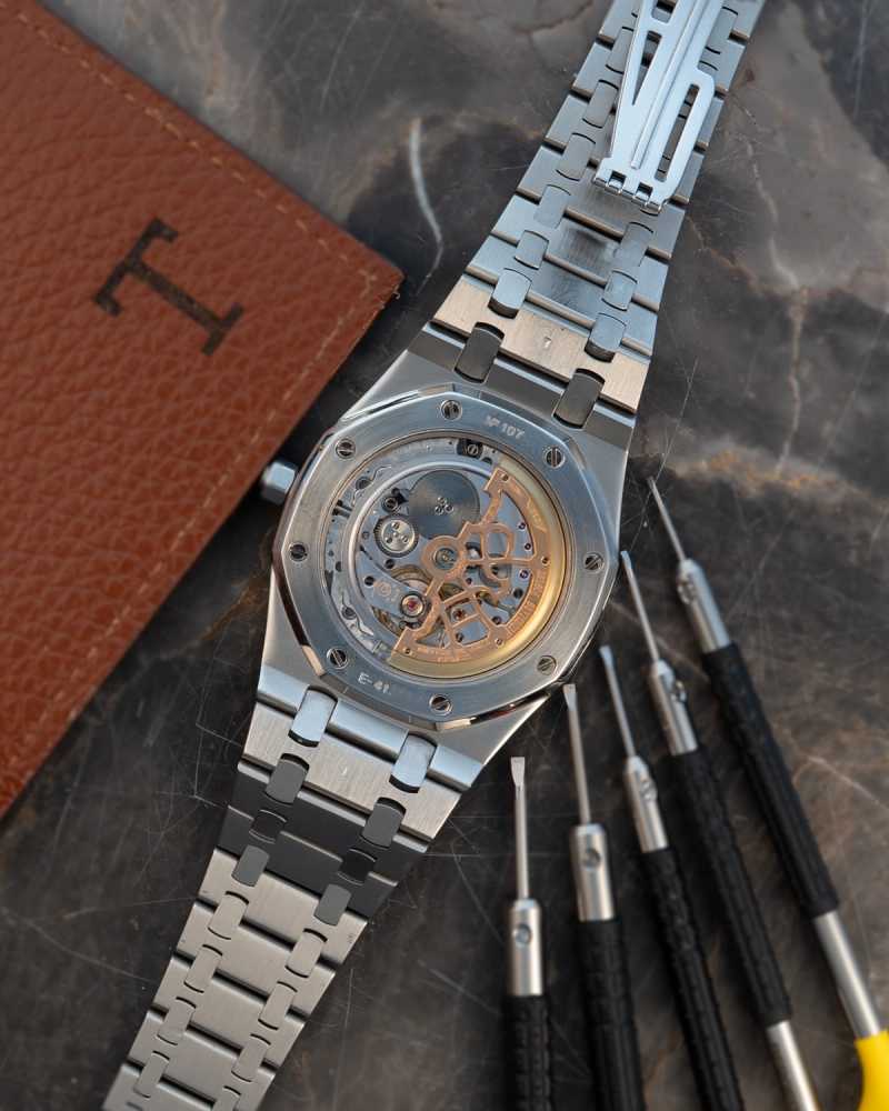 Image for Audemars Piguet Royal Oak 15202 Blue 2001 with original box ...