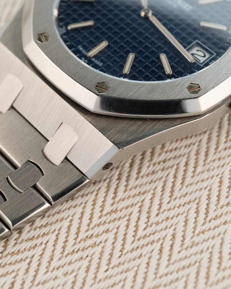 Image for Audemars Piguet Royal Oak 15202 Blue 2001 with original box ...