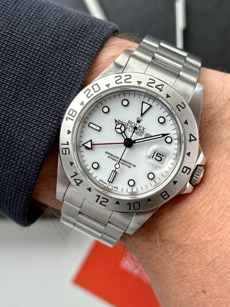 Rolex Explorer II 16570 White 1996