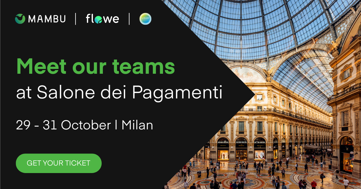 Salone dei Pagamenti | Mambu