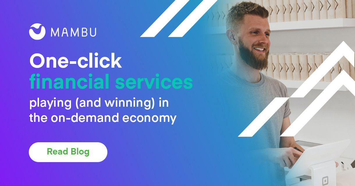 One-click financial services: playing (and winning) in the on-demand ...