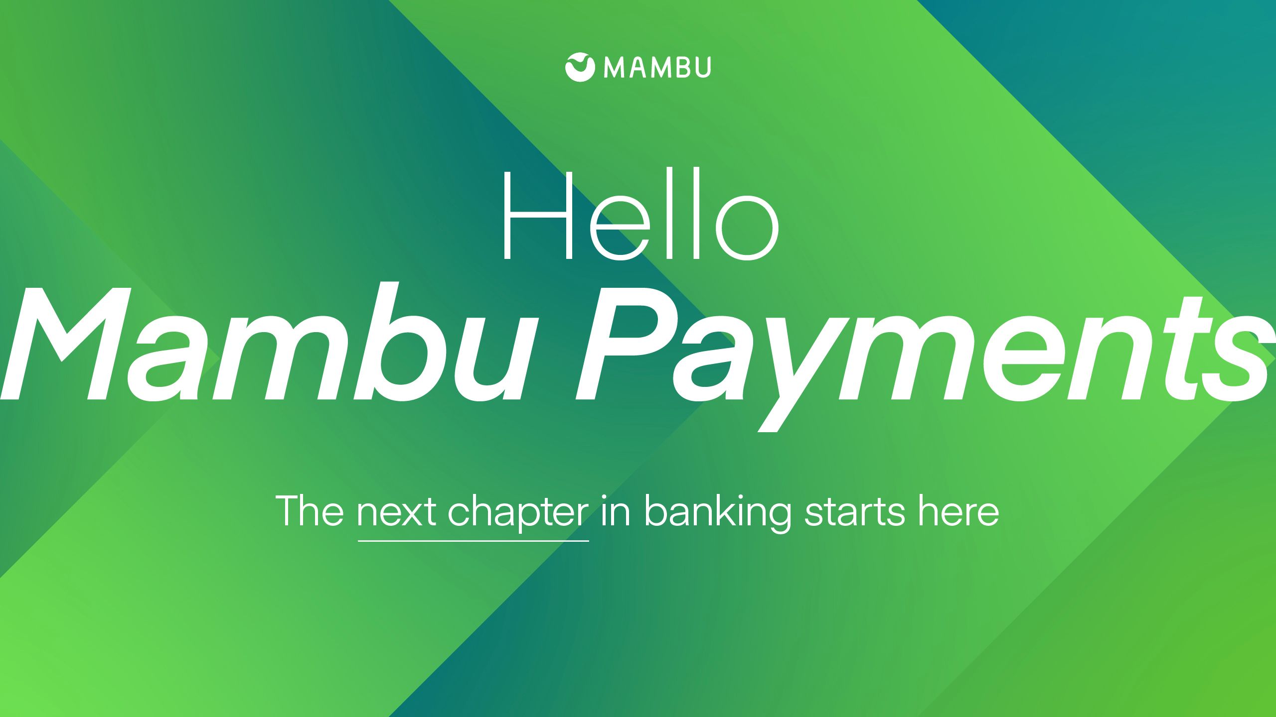 Mambu launches latest product offering, Mambu Payments, extending ...