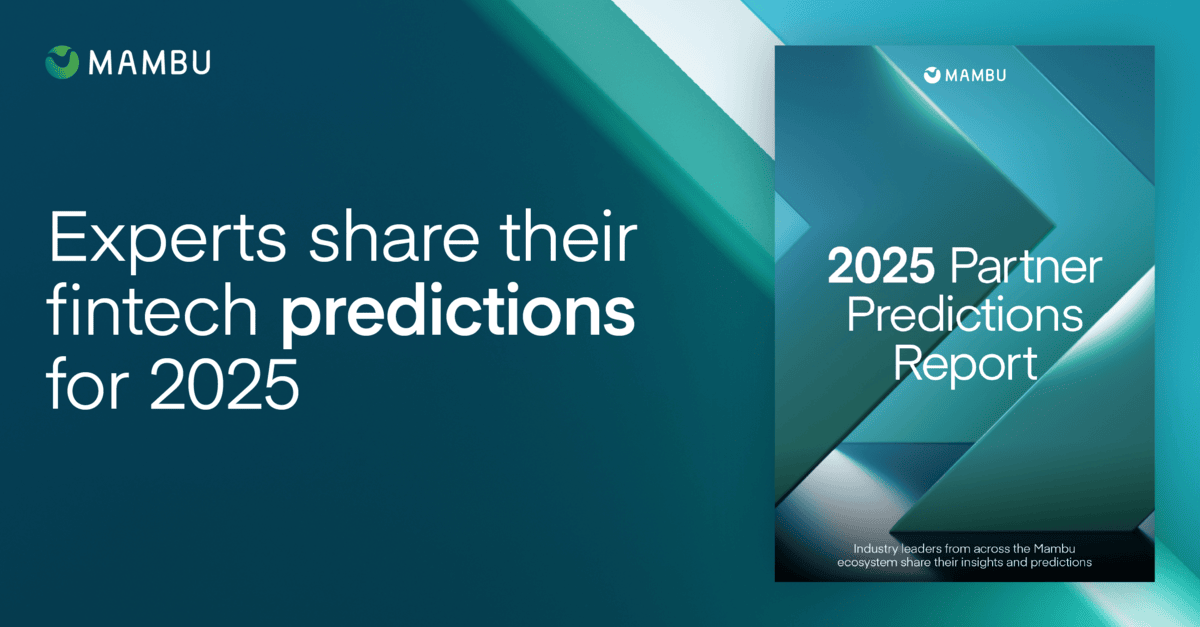 Mambu Partner Predictions Report 2025 | Mambu