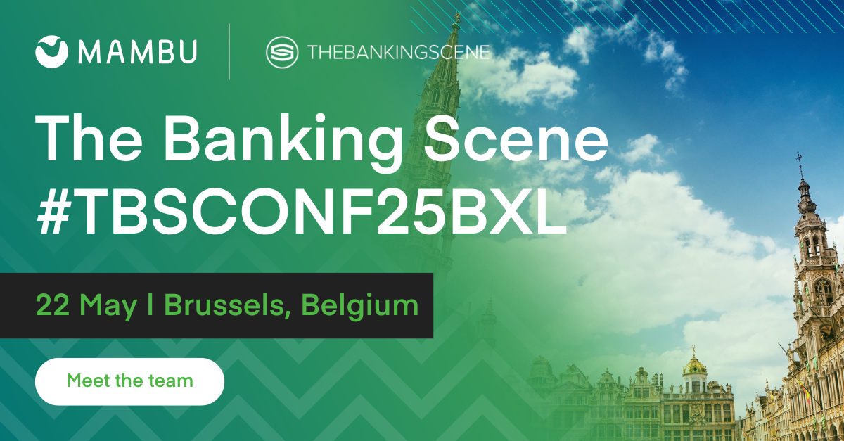 The Banking Scene Conference Brussels | Mambu