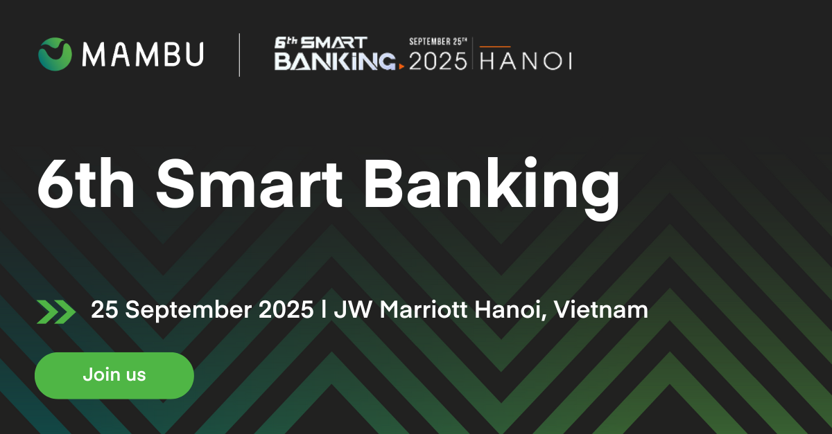 6th Smart Banking Conference Mambu