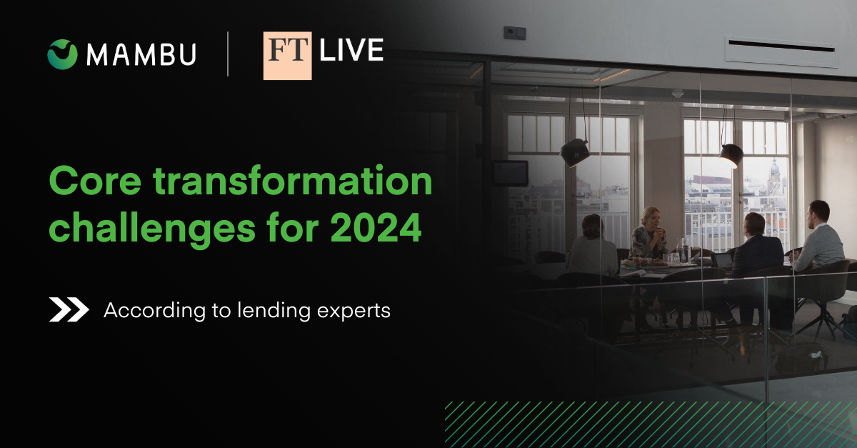 Three lending infrastructure challenges for 2024, according to top ...