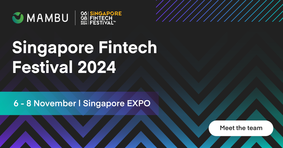 Singapore Fintech Festival 2024 | Mambu